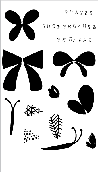 Build a Butterfly 2 Stamp Set + Die Bundle – florafaunaclear.com