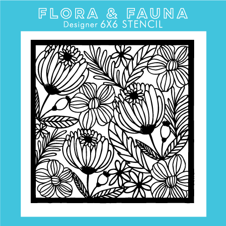 40008 Floral Stencil – florafaunaclear.com