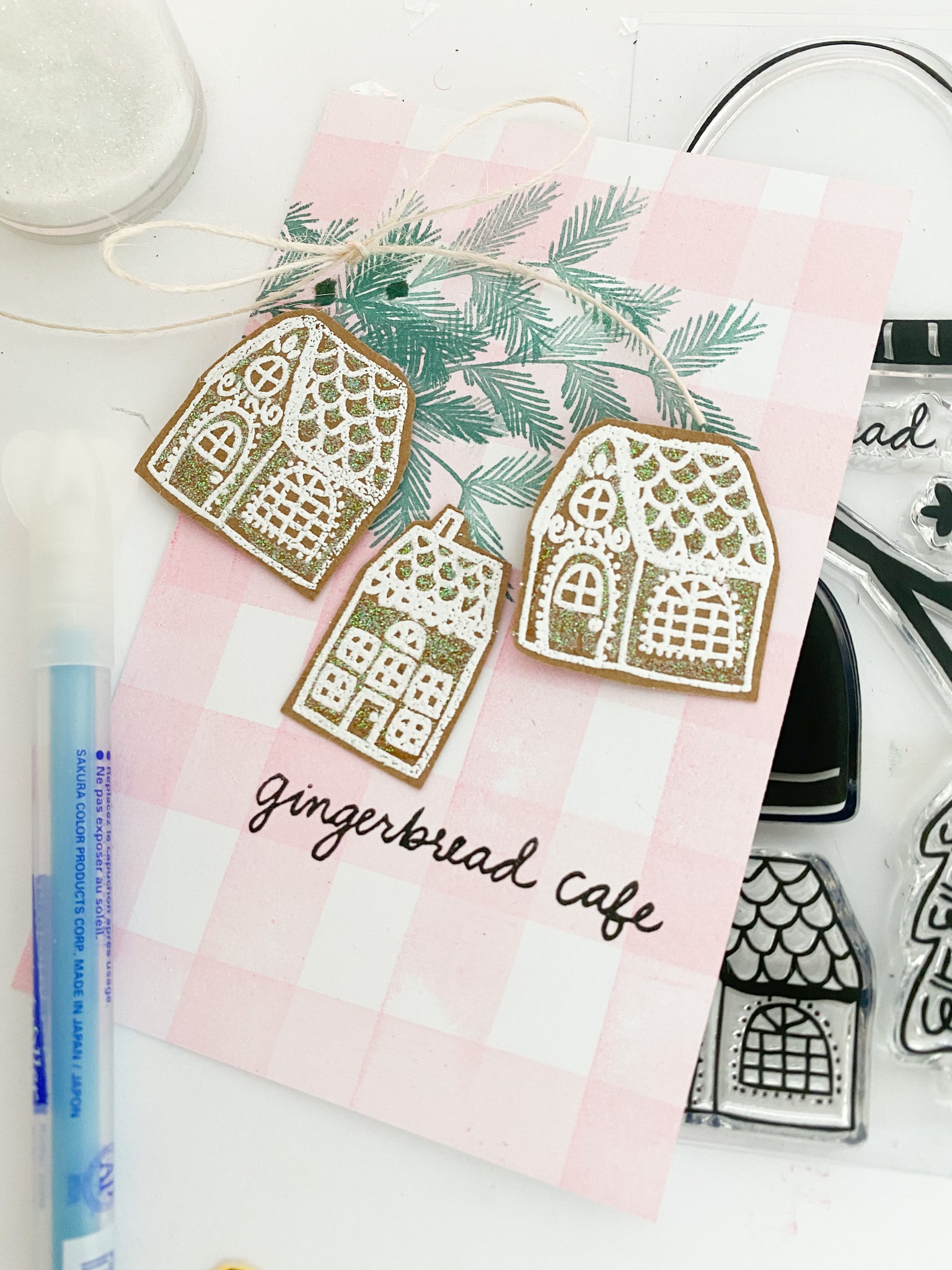 Gingerbread Cafe Set + Die Bundle – florafaunaclear.com