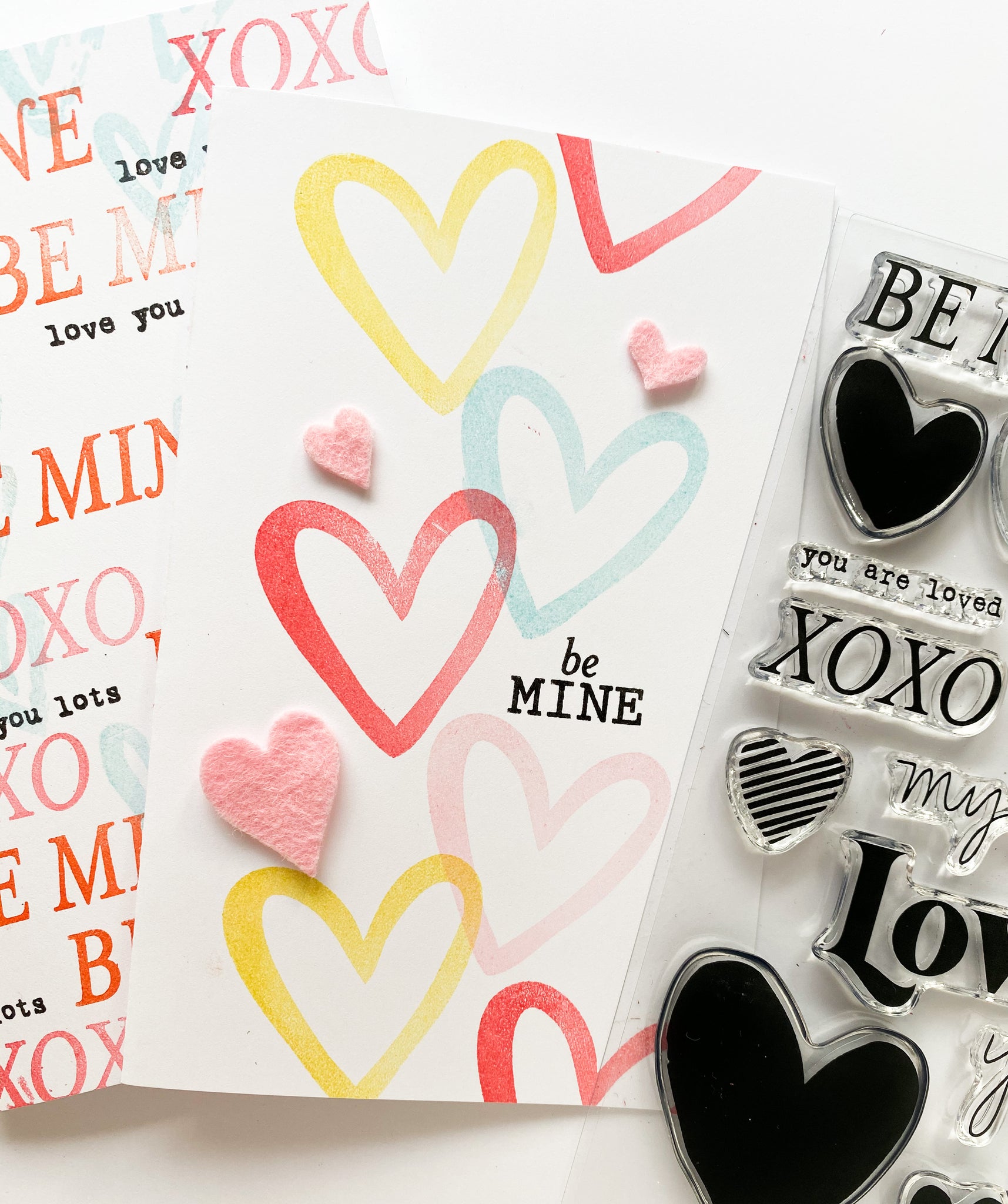 Be Mine Word Set + Die Bundle – florafaunaclear.com