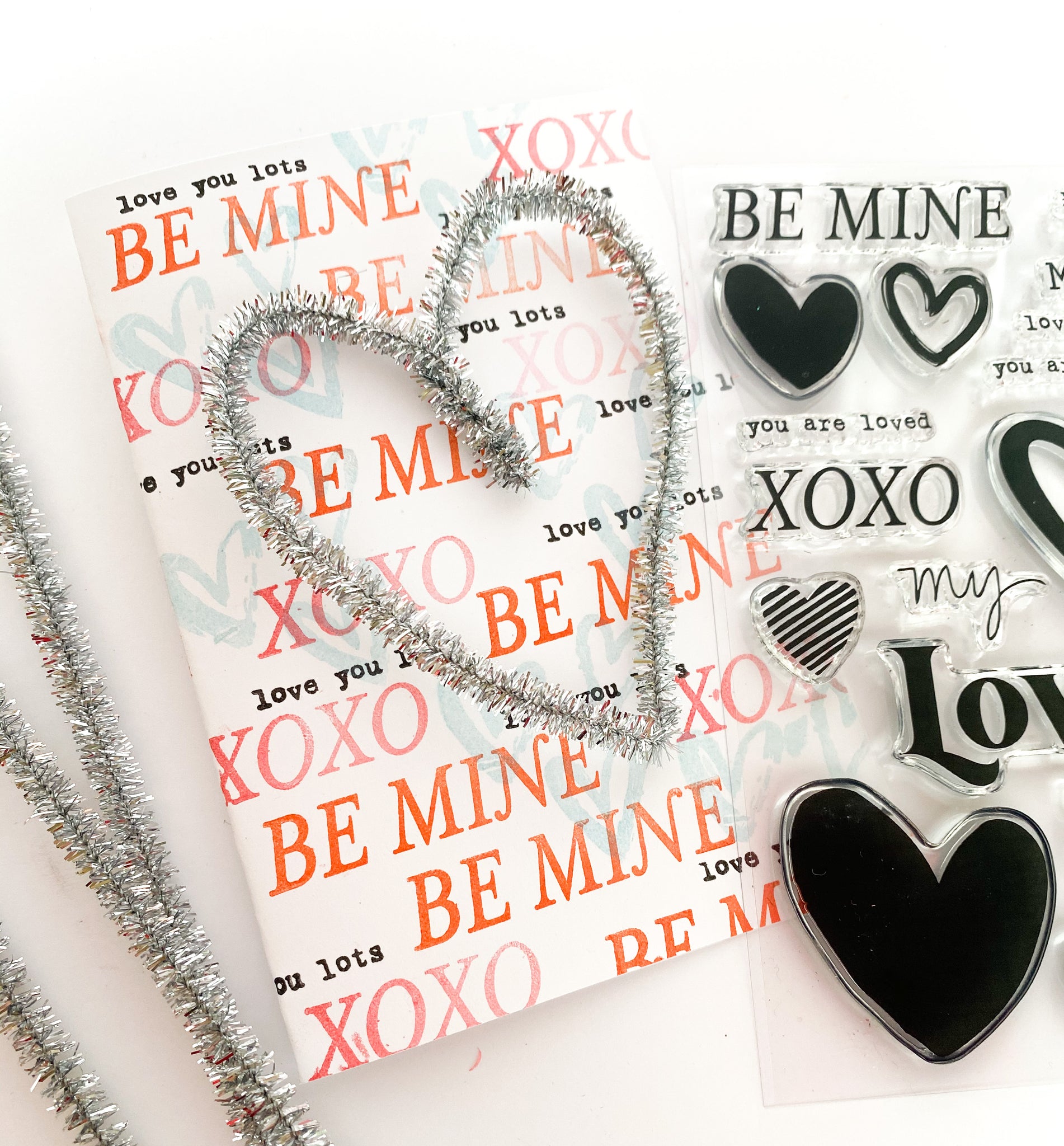 Be Mine Word Set + Die Bundle – florafaunaclear.com