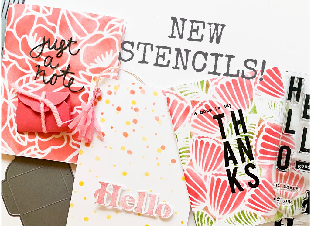 Stencil Bundle - Confetti – florafaunaclear.com